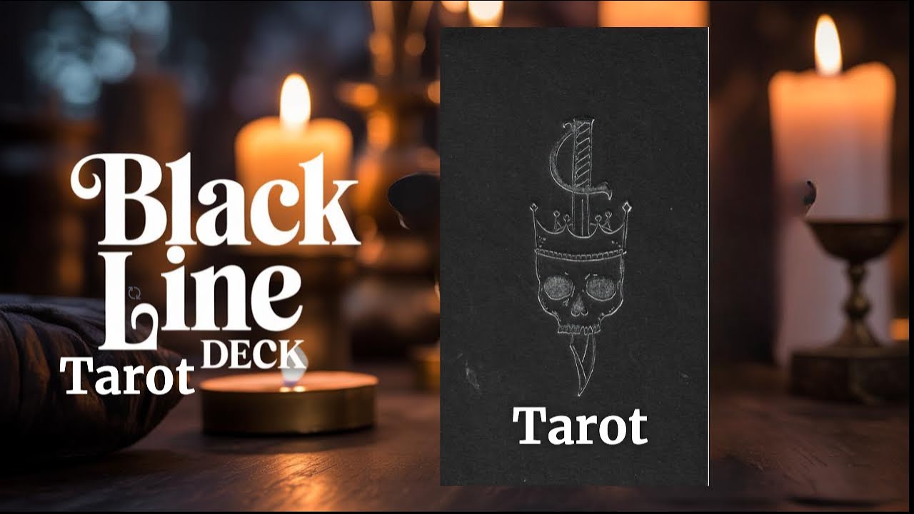The Indy Deck We've Craved! Unveil THE BLACK LINE TAROT! - YouTube