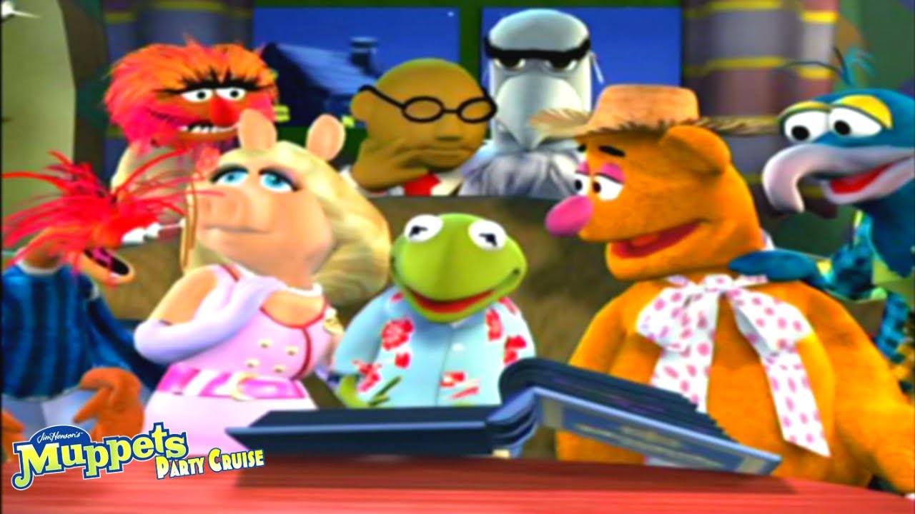 Mini Games In The Engine Room (Muppet's Party Cruise Gamecube) - YouTube