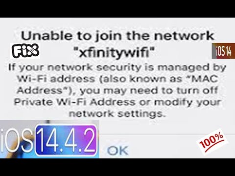 how to fix Unable to Join Xfinity WiFi Network on iPhone and iPad in ...