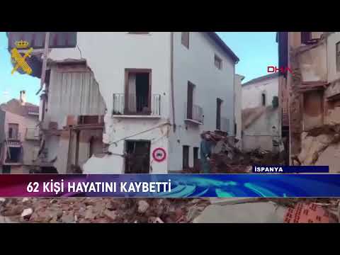 İSPANYA’DA SEL FELAKETİ