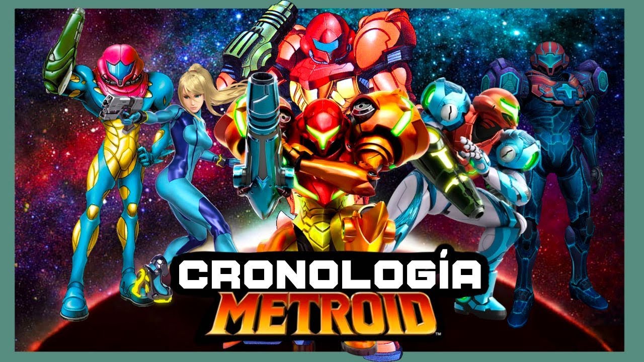 CRONOLOGÍA de METROID - TODA la HISTORIA hasta METROID DREAD - YouTube