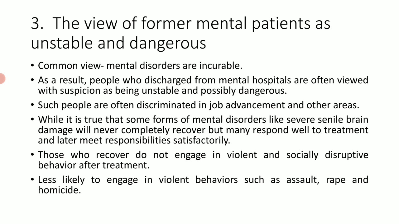 Abnormal Psychology Session 6 - Myths and Misconceptions of abnormal behavior - YouTube
