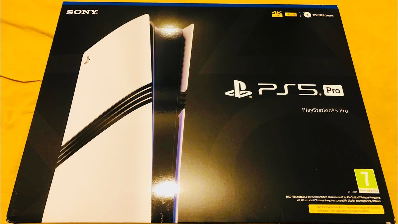 PS5pro unboxing - YouTube