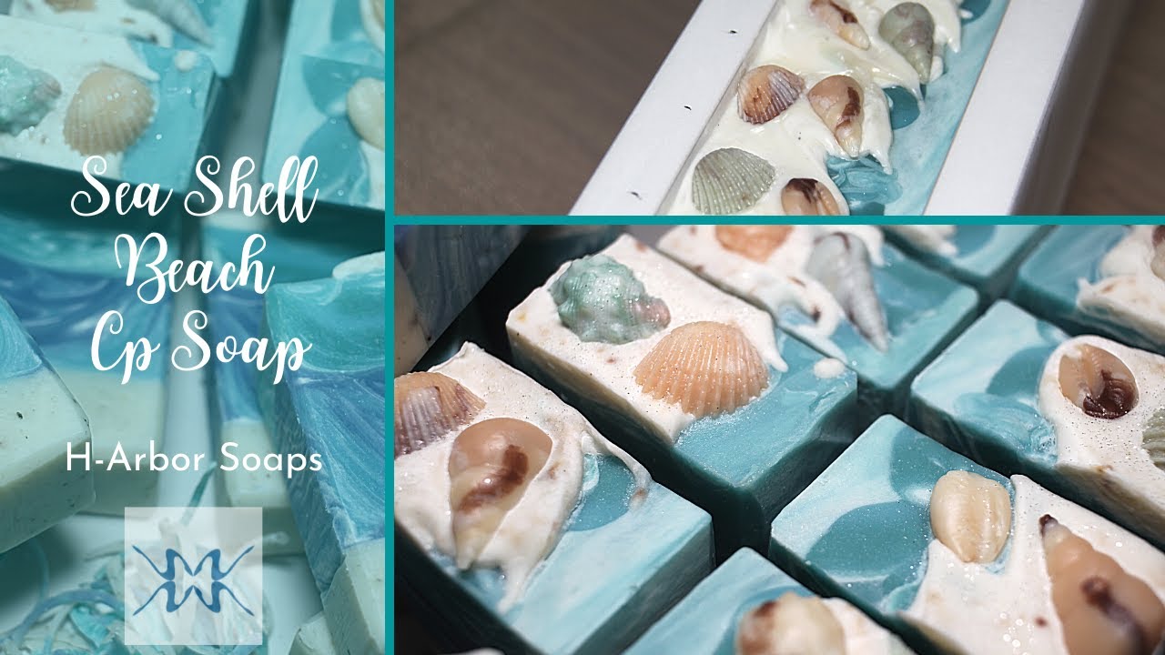 CP Homemade - Sea Shell Beach Soap - YouTube