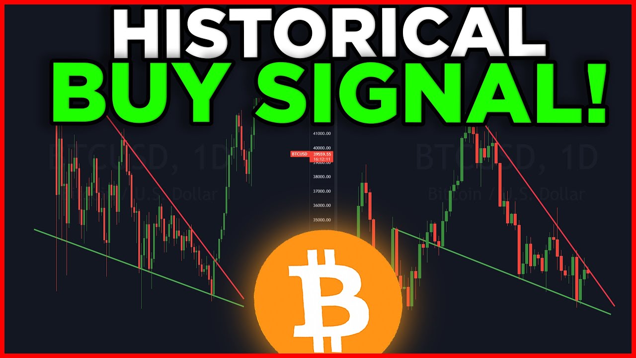HUGE BITCOIN BUY SIGNAL!! BITCOIN WILL MOVE BIG TODAY!! - YouTube