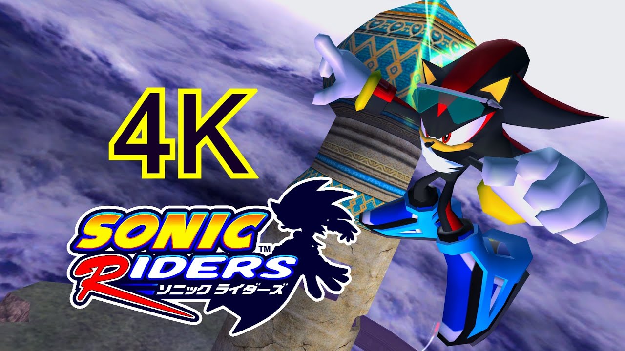 Sonic Riders - Babylon Garden - Shadow 4K HD Widescreen 60 fps no HUD ...
