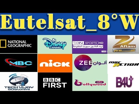 Eutelsat 8w 8.0west Dish setting !!8w new update @eutelsat 8w channel list 2025 - YouTube