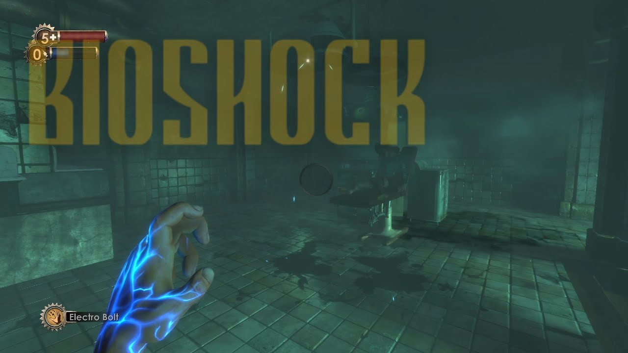 BioShock : Playthrough Part 7 - Telekinesis Plasmid - YouTube