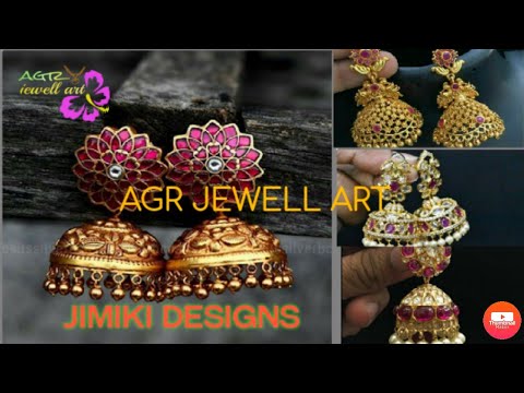 Gold Jimikki Kammal exclusive || Jimiki kammal | ஜிமிக்கி | AGR JEWELL ...