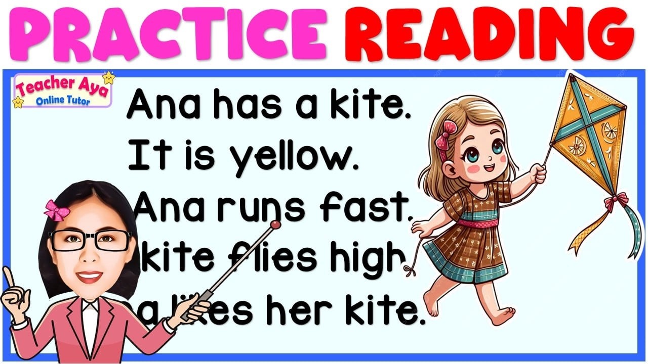 Learn to read | Reading Tutorial Kinder Grade 1,2,3 |EASY READING ...