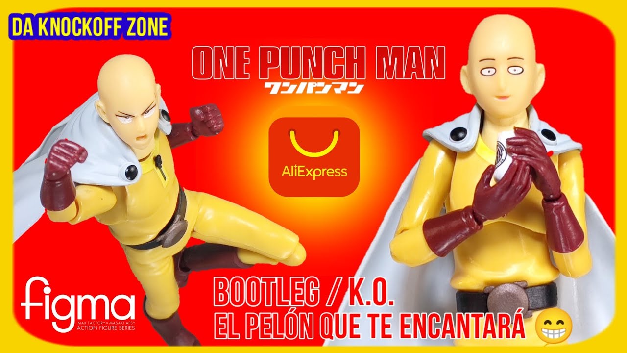💪 Saitama figma Bootleg de Aliexpress サイタマ Reseña y Analisis # ...