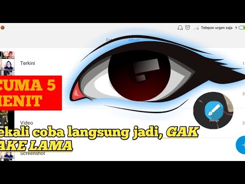 Tutorial vector mata TERSIMPEL dan TERMUDAH |•| infinite design - YouTube