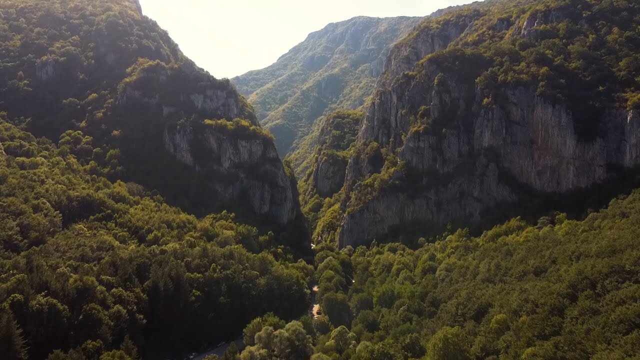 Kanjon reke Jerme | jedan od najužih kanjona u Evropi - YouTube