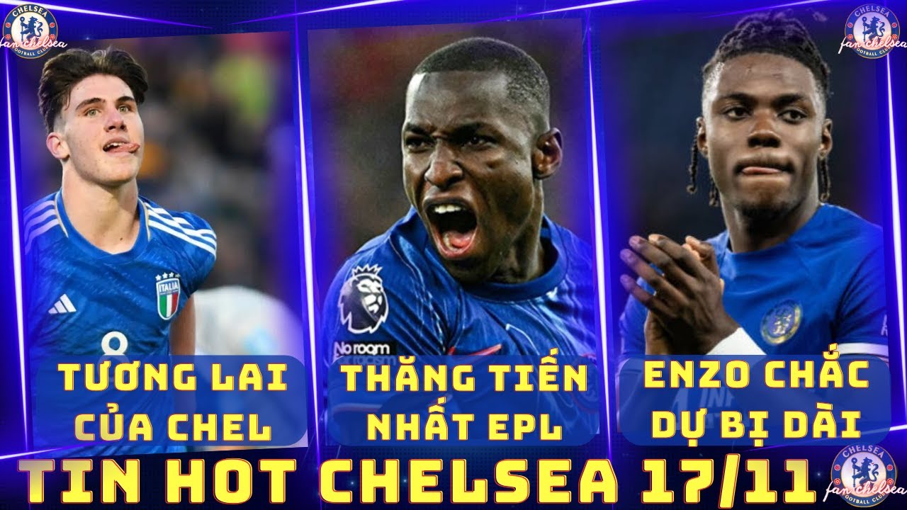 TIN CHELSEA 17/11: JACKSON THĂNG TIẾN NHẤT EPL, CHUYÊN GIA CHỌN LAVIA THAY VÌ ENZO ĐỘI HÌNH RA ...