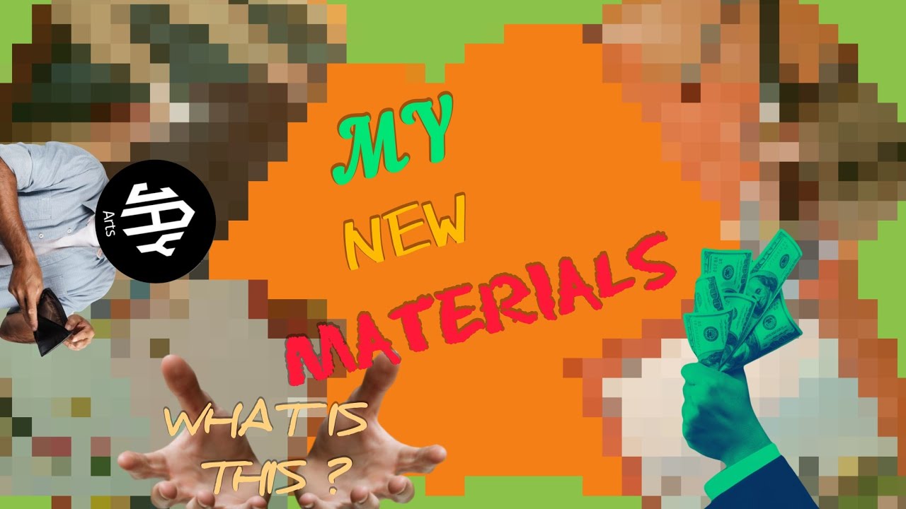 My new material { Jay Arts } - YouTube