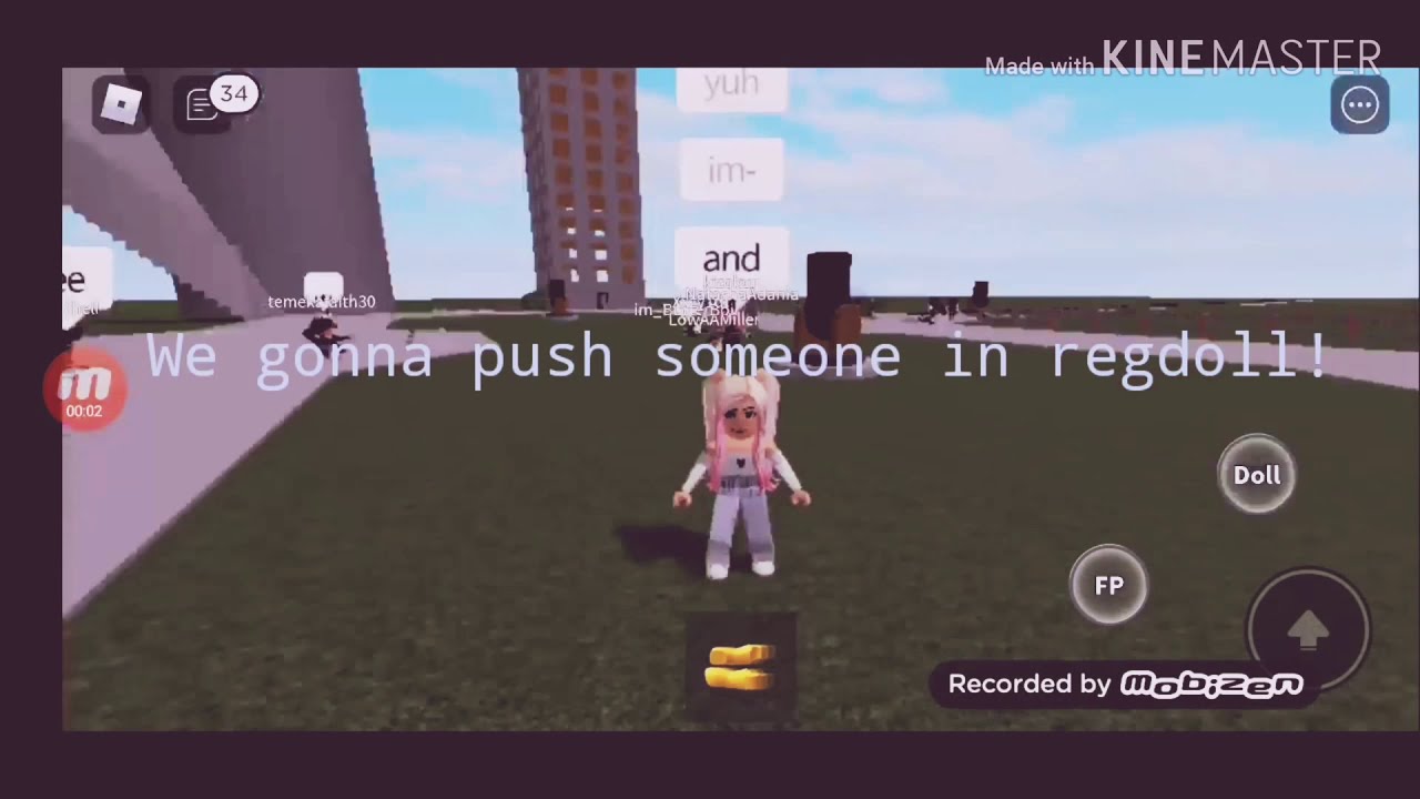 (RAGDOLL ENGINE) pushing everyone! - YouTube