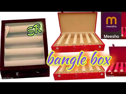 Meesho bangle box & wlcm to ##// SR vlog //## 💖 - YouTube