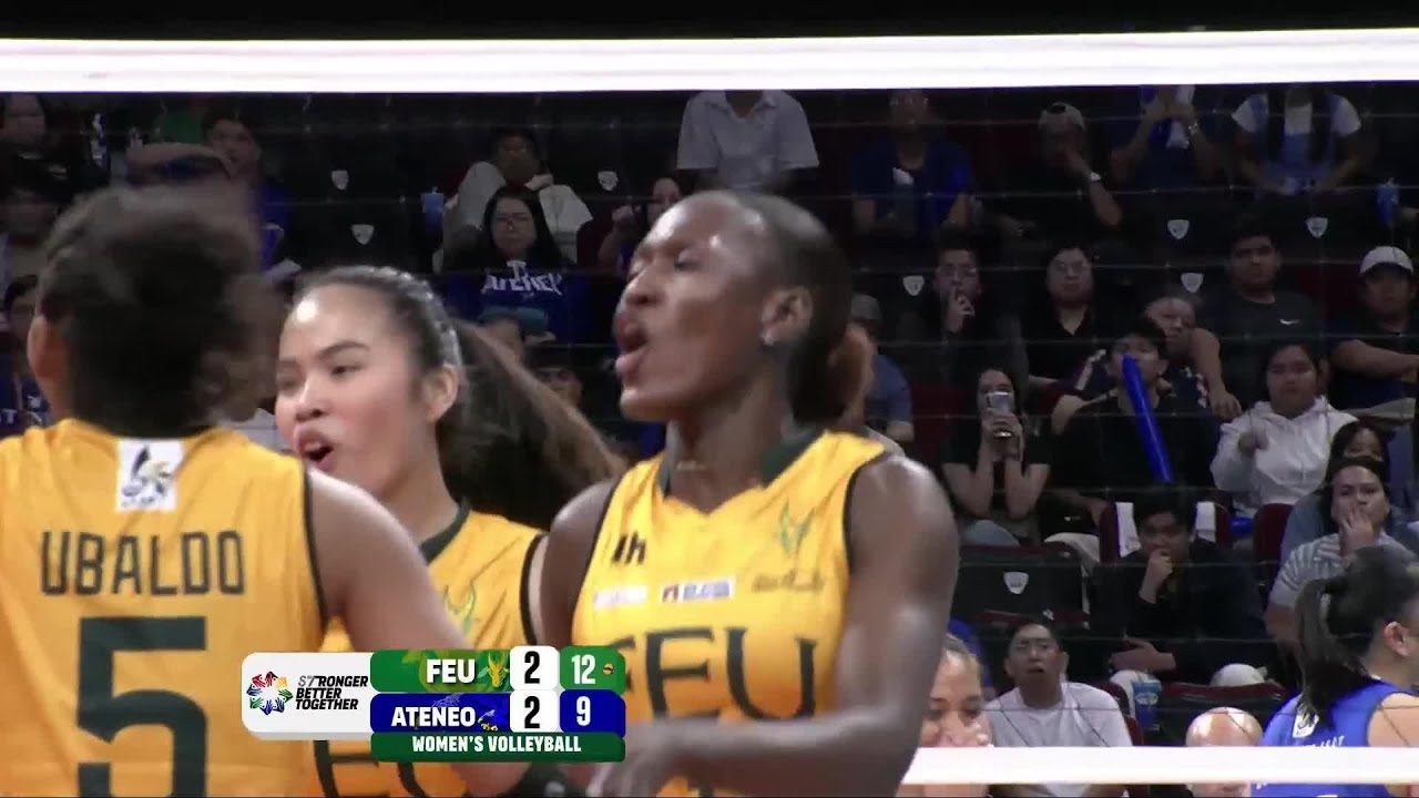 Faida Bakanke CRUCIAL DEFENSE in Set 5 for FEU vs. ATENEO 🤯 | UAAP ...