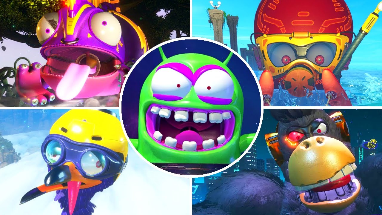 ASTRO BOT - All World Bosses - YouTube