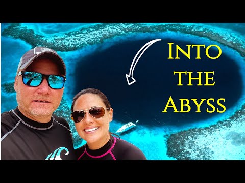Exploring the Blue Hole Belize - Dive and Snorkel