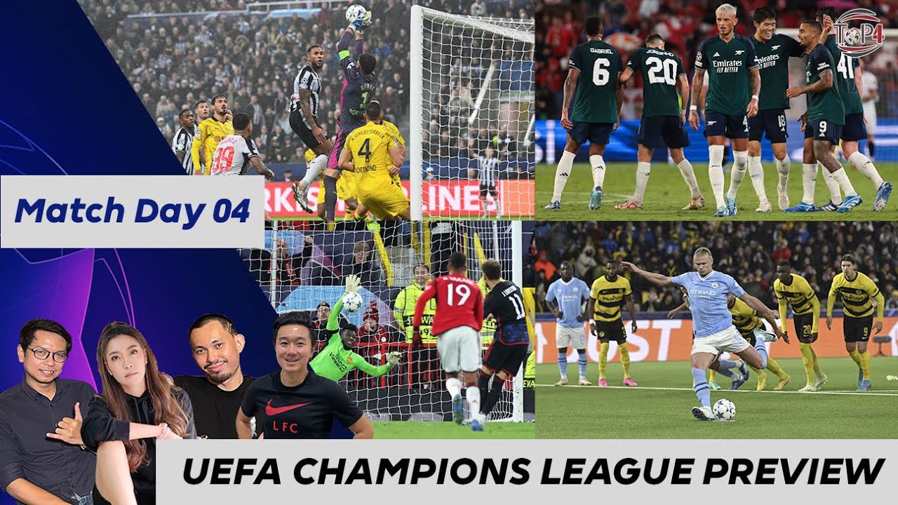 UCL Preview : Match Day 4 : สาลิกามาแรง บุกเยือนเสือเหลือง , ผีแดงลุ้น ...