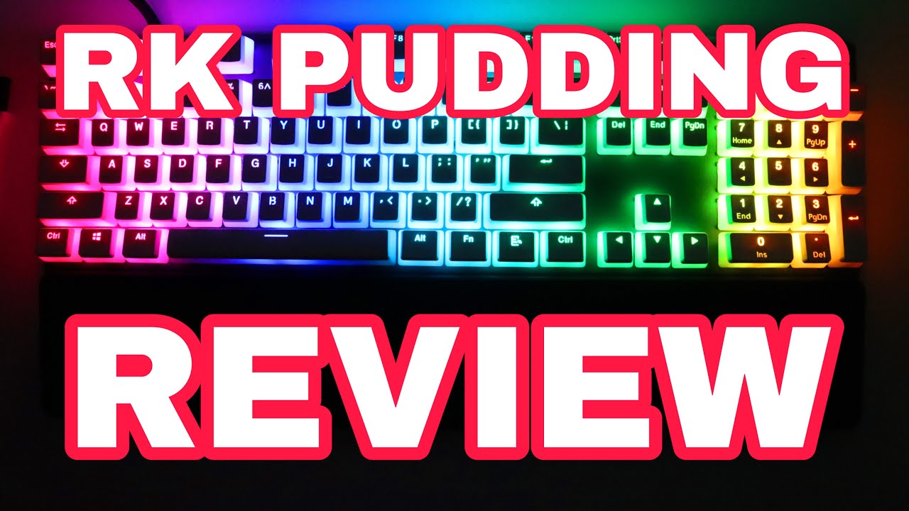 RK Royal Kludge Pudding Keycaps UNBOXING & REVIEW! - YouTube