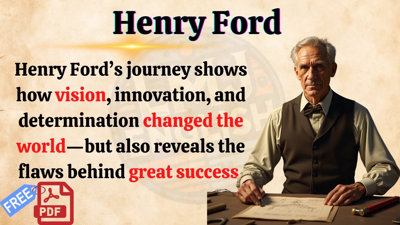Learn english through story - Henry Ford's Inspiring Life Story ...