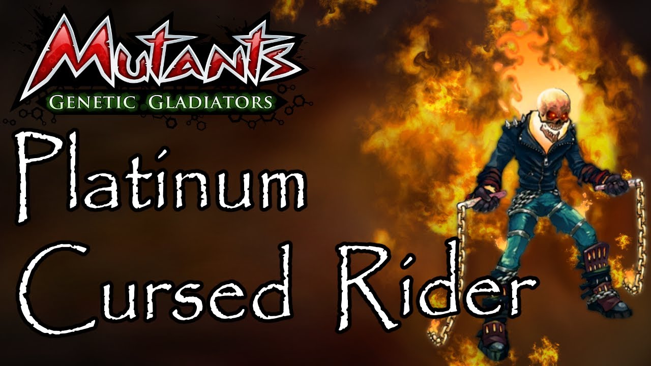 Mutants Genetic Gladiators (Platinum Cursed Rider) - YouTube