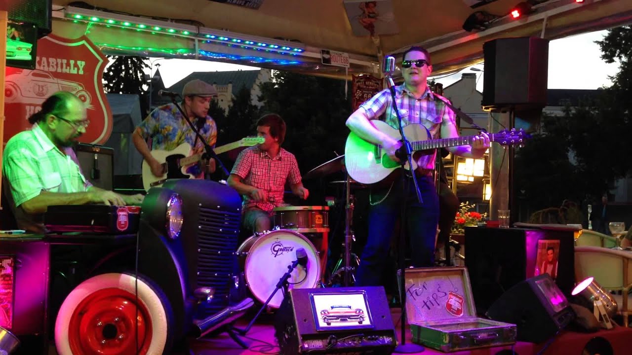 Red hot with Gints Zilinskis at Rockabilly House - Riga July 2014 - YouTube