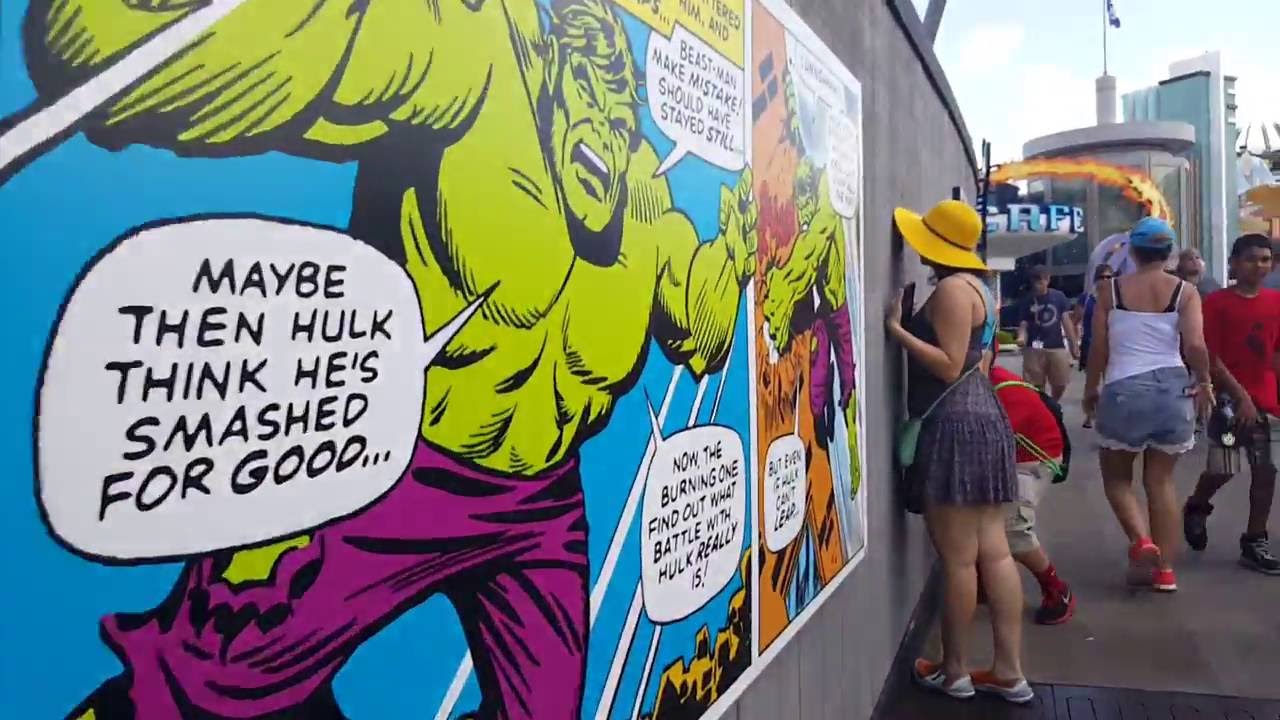 Incredible Hulk Universal Orlando Construction Update 6-3-2016 - YouTube