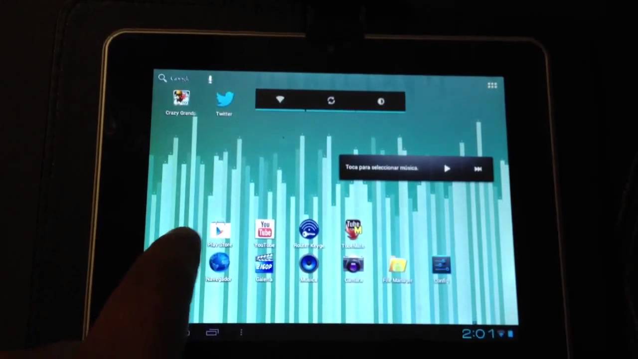 Review tablet polaroid 7" pmid701dc - YouTube