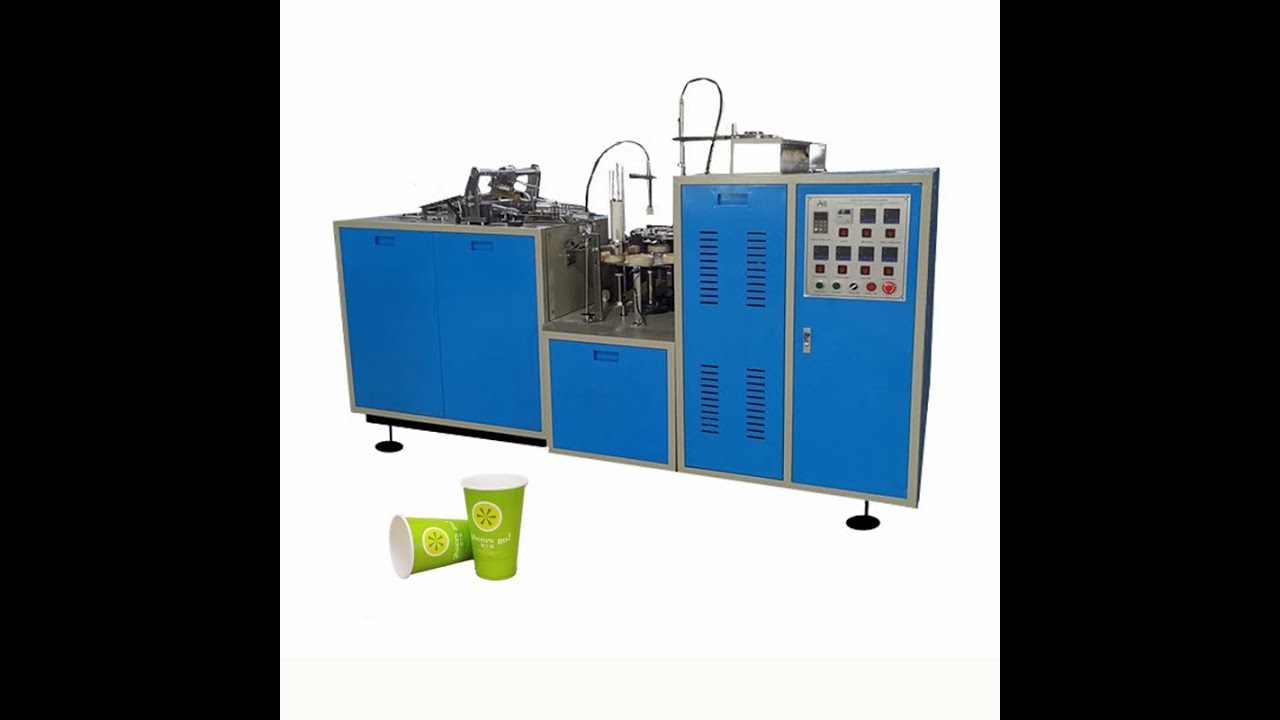 JBZ-A12 PAPER CUP MACHINE TESTING 70PCS FOR INDIA - YouTube