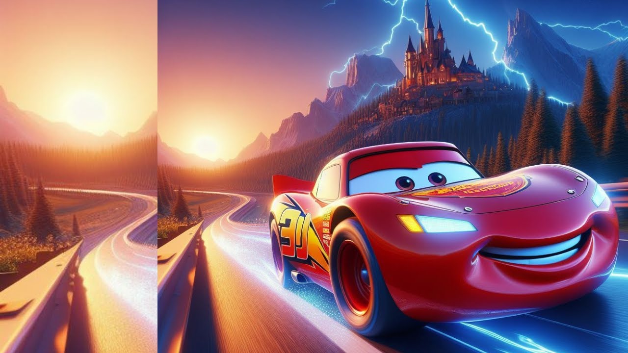The Speedy Journey of Lightning McQueen - YouTube