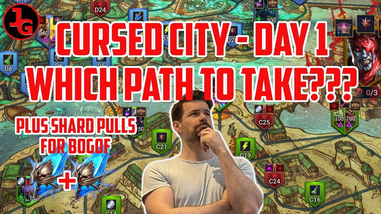 Cursed City Day 1 Plus BOGOF Shard Pulls!! Raid Shadow Legends # ...