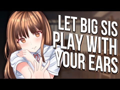 Protective Big Sis Wants Your Ears! [ASMR Roleplay] - YouTube
