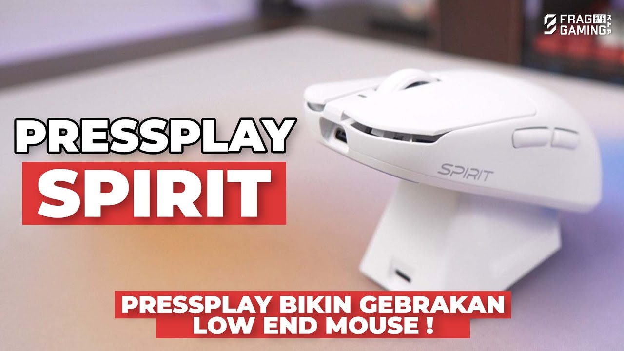 PRESSPLAY BIKIN GEBRAKAN LOW END MOUSE ! PressPlay Spirit 😎 - YouTube
