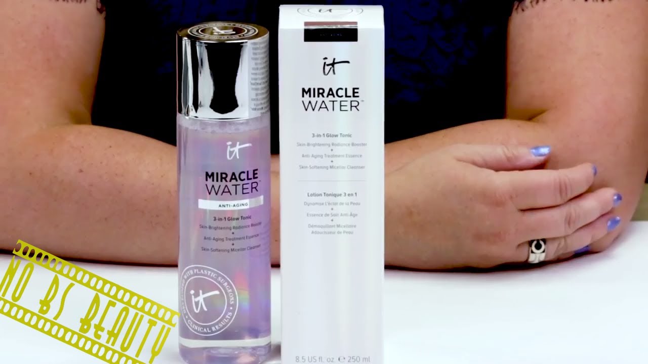 It Cosmetics Miracle Water 3 in 1 Glow Tonic and Micellar Cleanser ...