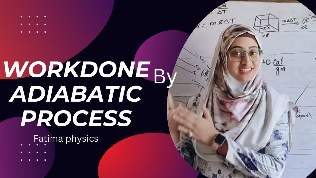 Derivation of workdone by adiabatic process|class11| term 2 | physics ...