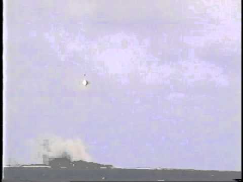 Falcon 1 Flight 1 at distance - YouTube