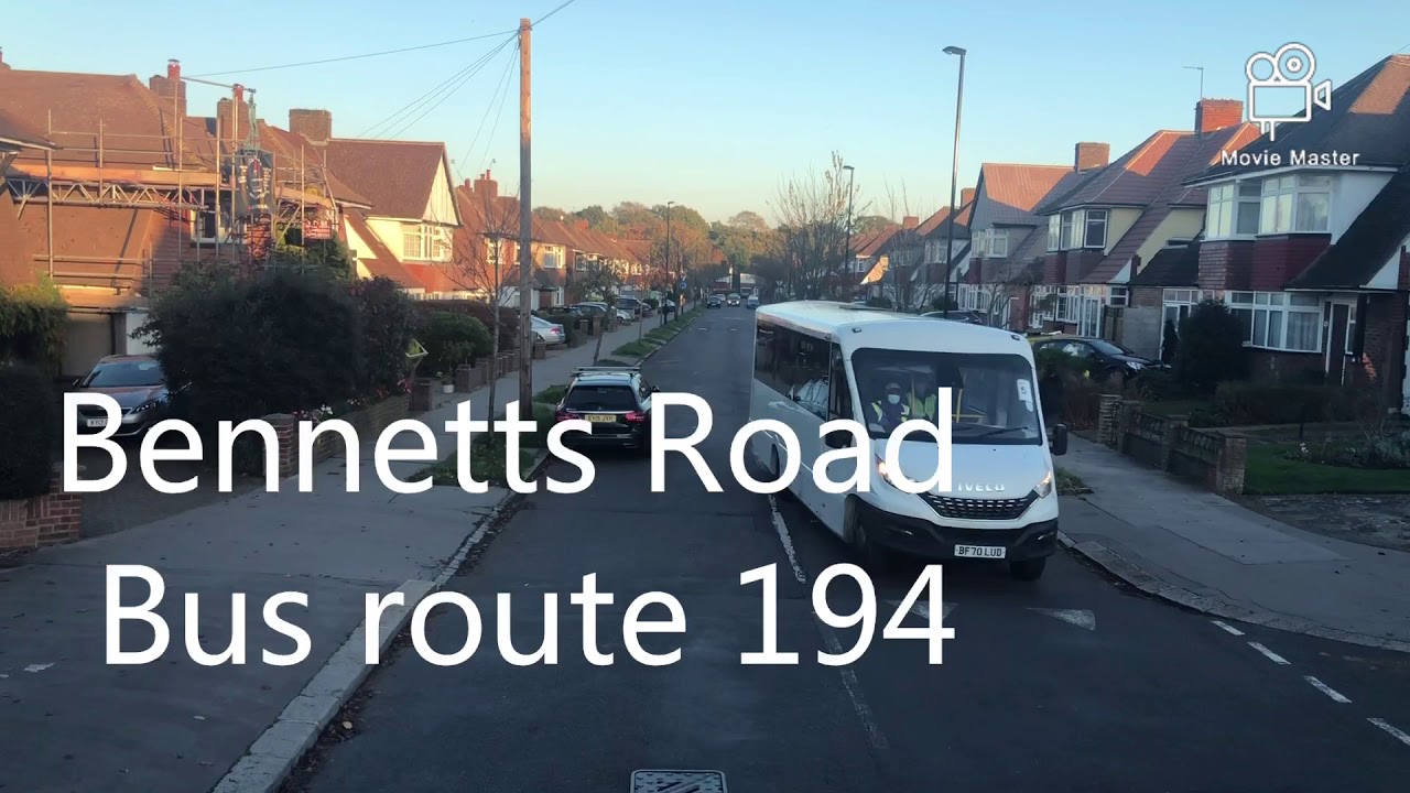 PRV London Bus Route 194 west Croydon-Penge east station +Small ...