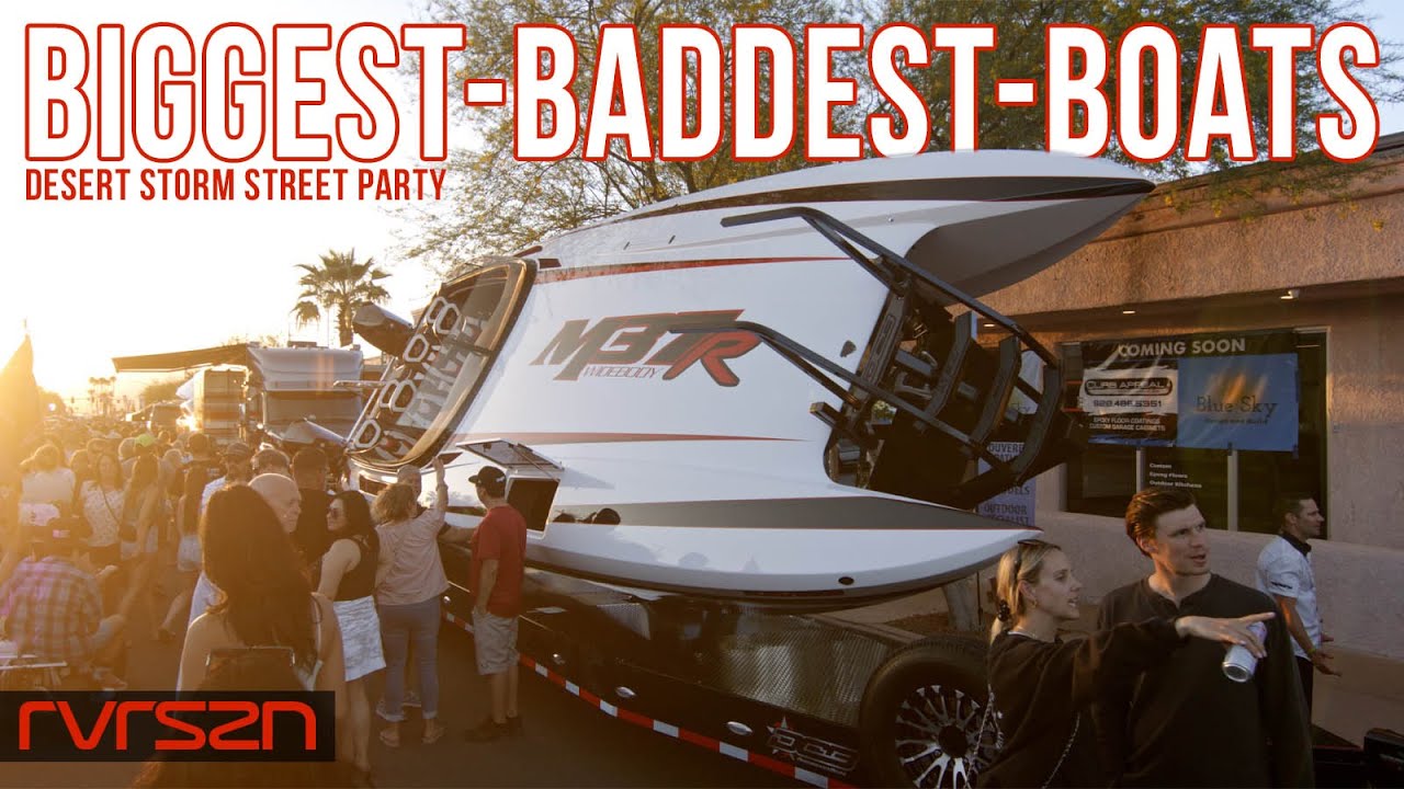 Baddest Boats on the West Coast - Desert Storm Street Party | RVRSZN ...