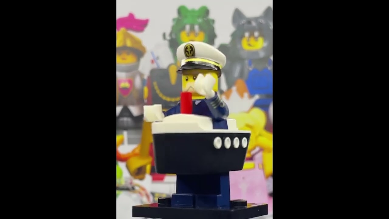 LEGO Ferry Captain! (QUICK VIEW) LEGO Minifigures Series 23! #shorts # ...