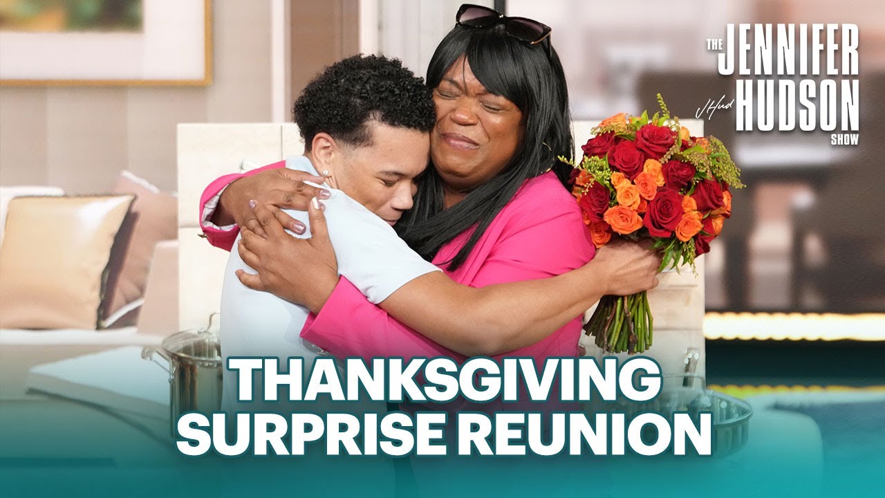 Jennifer Hudson Shocks Single Mom with Emotional Thanksgiving Reunion ...