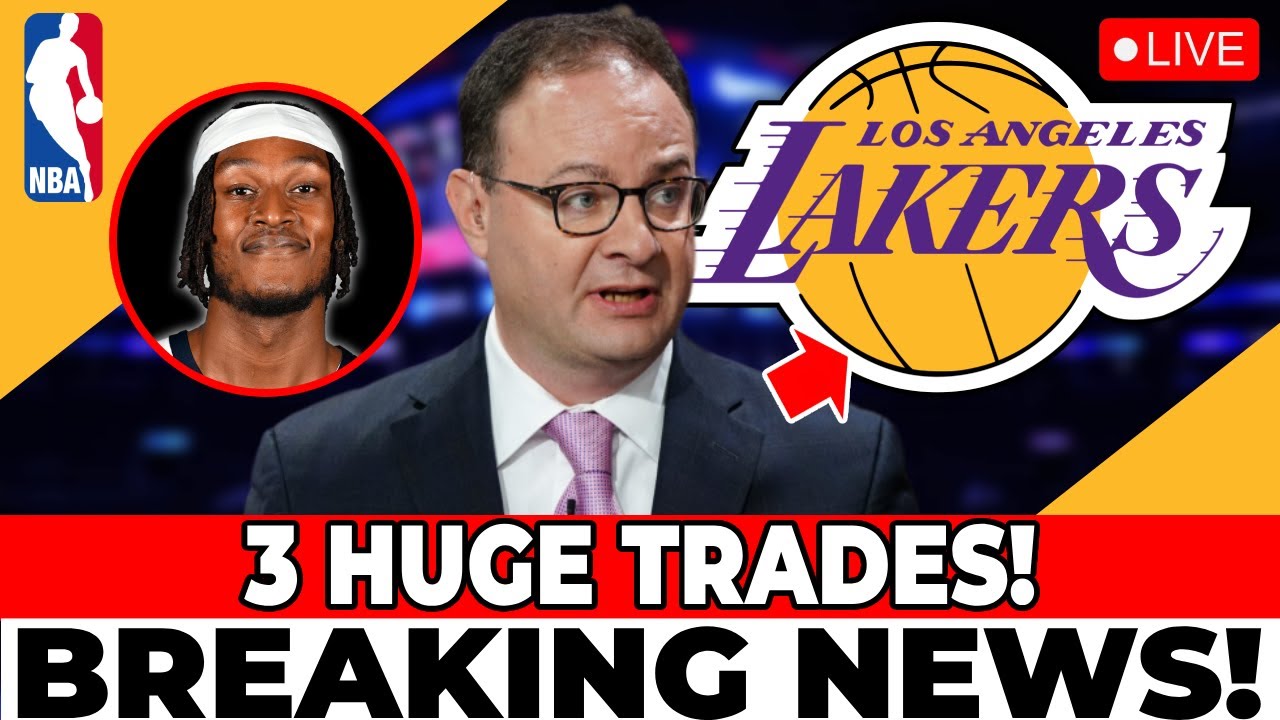 LAKERS TRADE RUMORS! LOS ANGELES LAKERS MAKING A BIG TRADE! LOS ANGELES ...