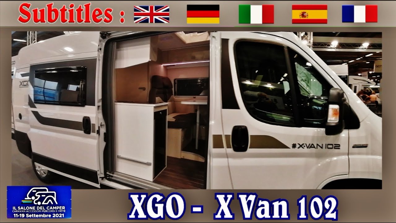 XGO - X Van 102 - Parma 2021 - Salone del Camper (37) - YouTube