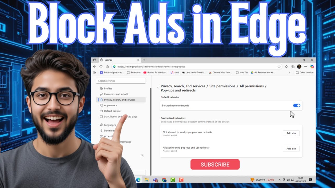 How To Block Ads In Microsoft Edge Browser | Ad-Free Browsing (2025 ...