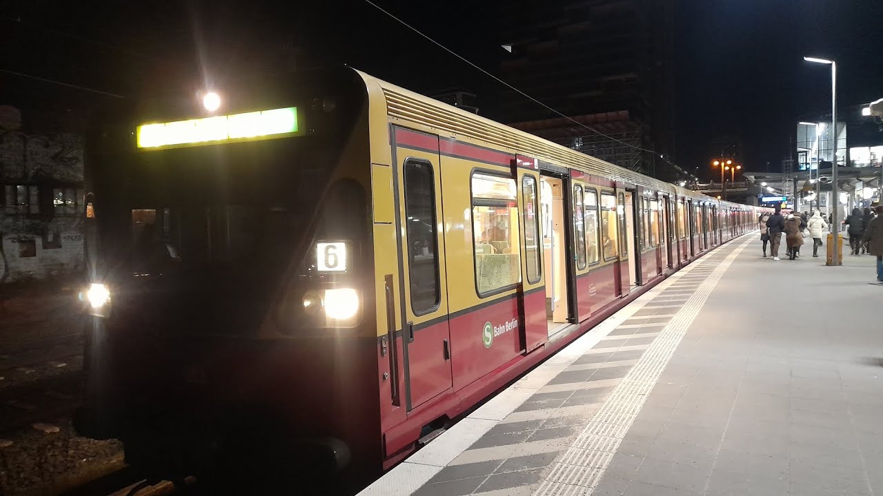 Mitfahrt in der S3 von Friedrichstraße bis Warschauer Straße in der BR ...