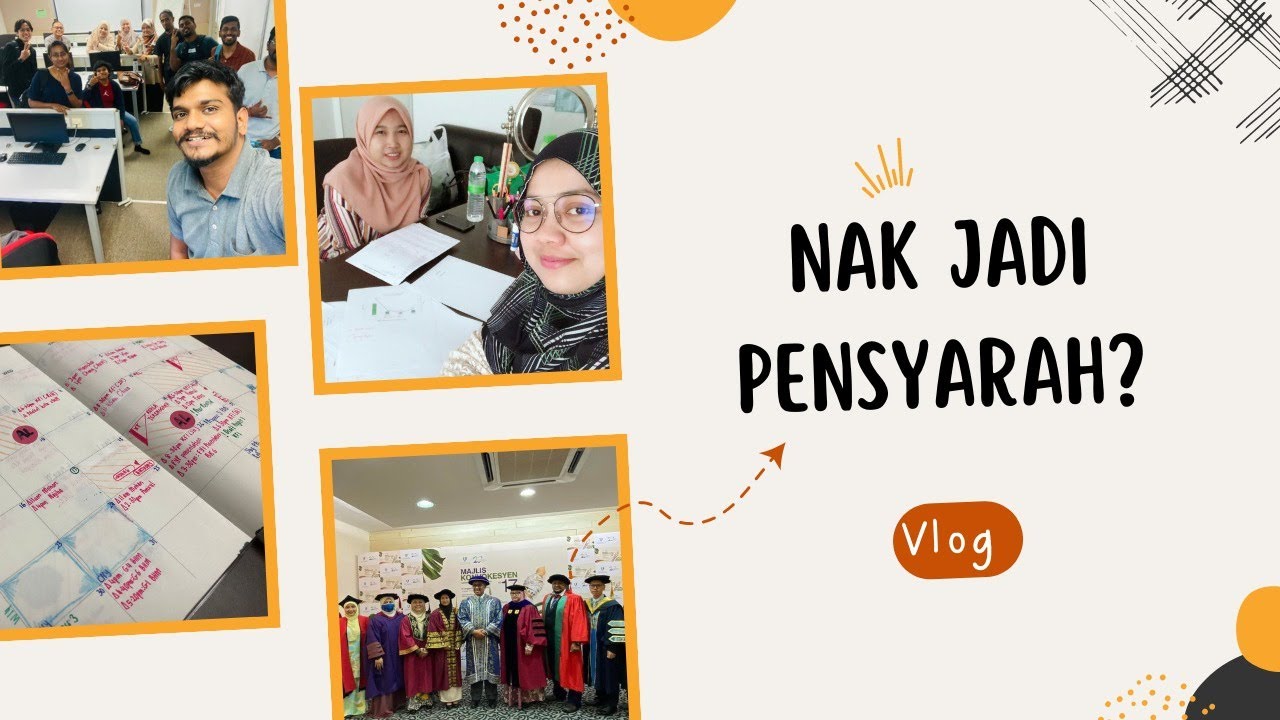 Work vlog as Malaysian university lecturer | Nak jadi pensyarah ...