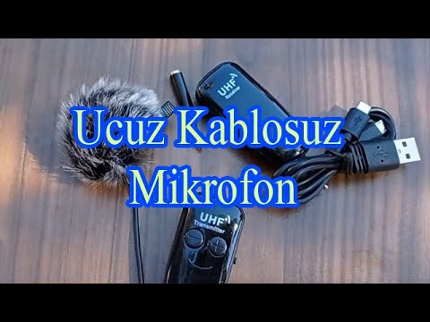 ucuz kablosuz mikrofon