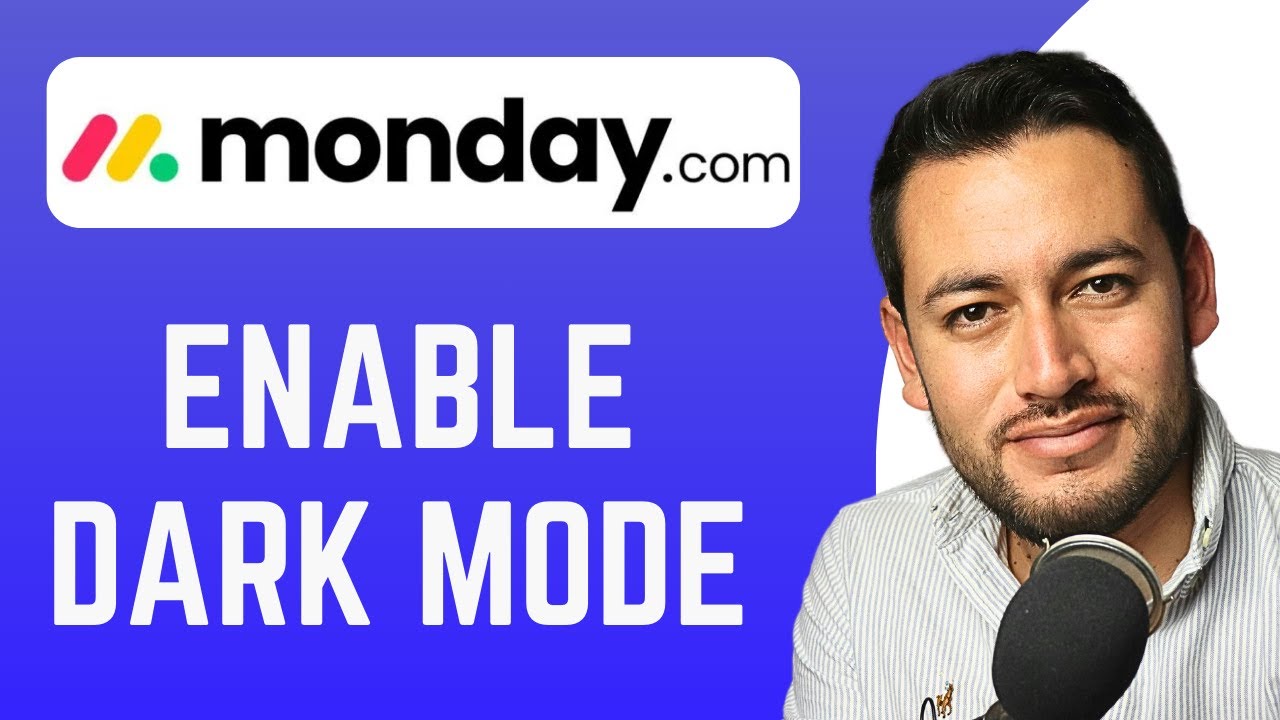 How To Change to Dark Mode in Monday com | turn on dark theme | Monday ...